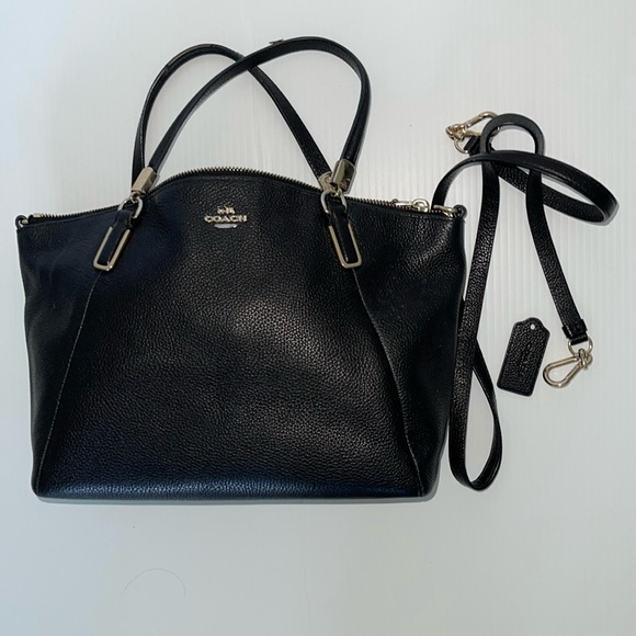 Coach | Bags | Coach Black Handbagshoulder Bag Crossbody Hand Hold ...